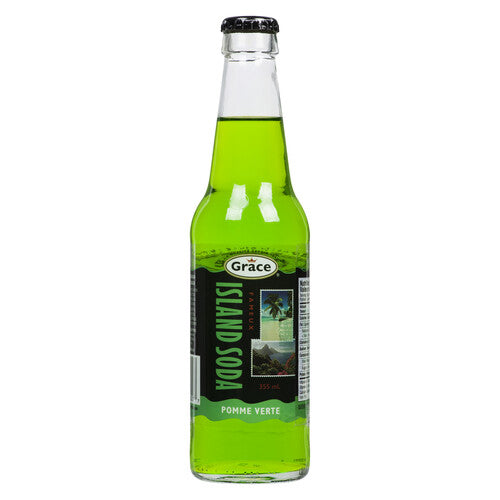 Grace Island Soda - Green Apple - 355ml – Eraa Supermarket