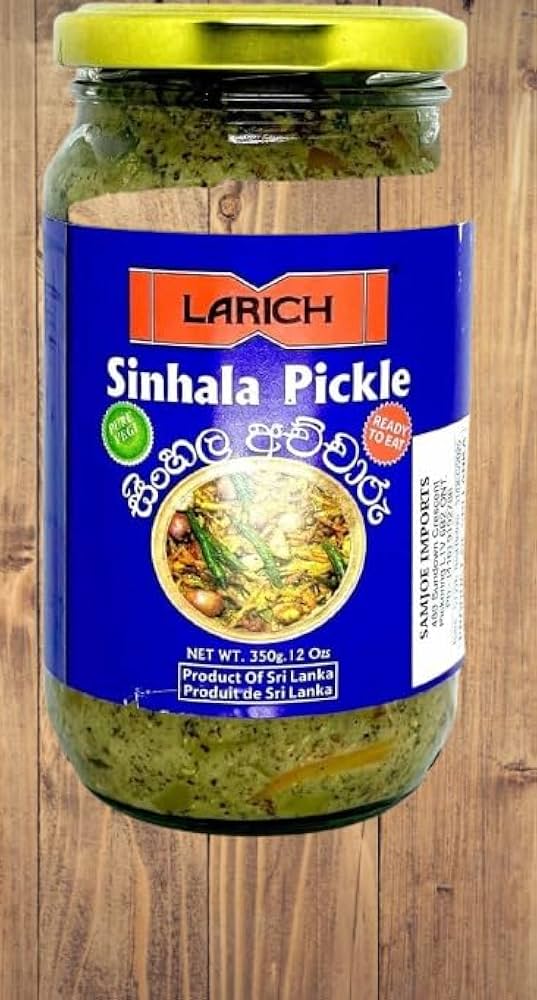Larich Sinhala Pickle 350g – Eraa Supermarket