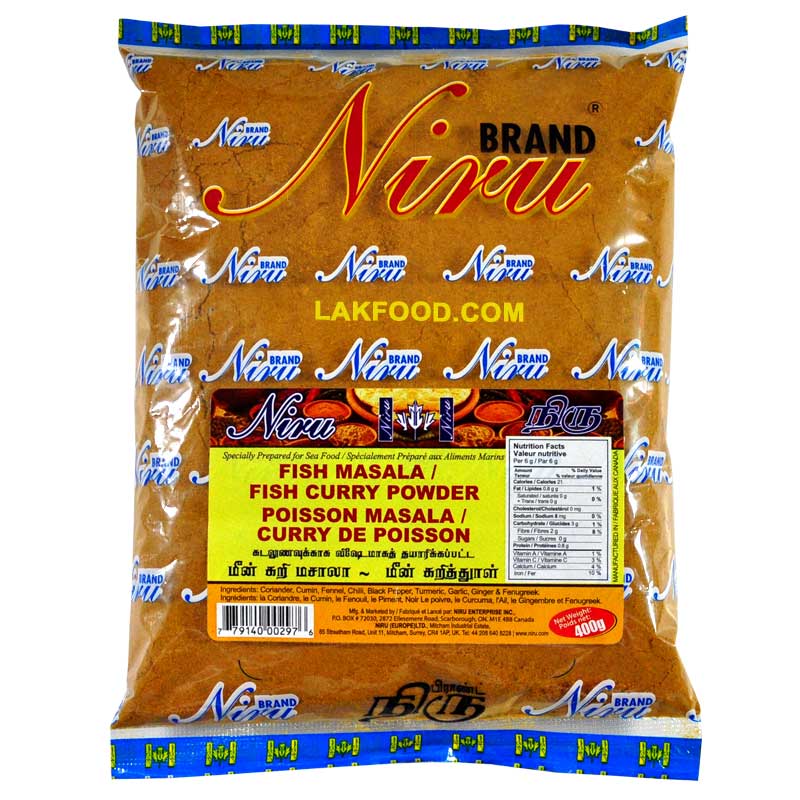 Niru Fish Masala 400g – Eraa Supermarket