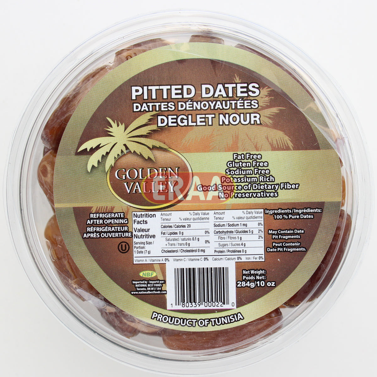Golden Valley Pitted Dates – Eraa Supermarket
